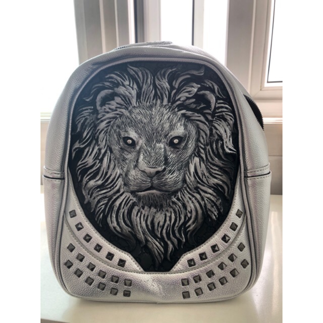 3D Lion Head Backpack | Shopee Philippines
