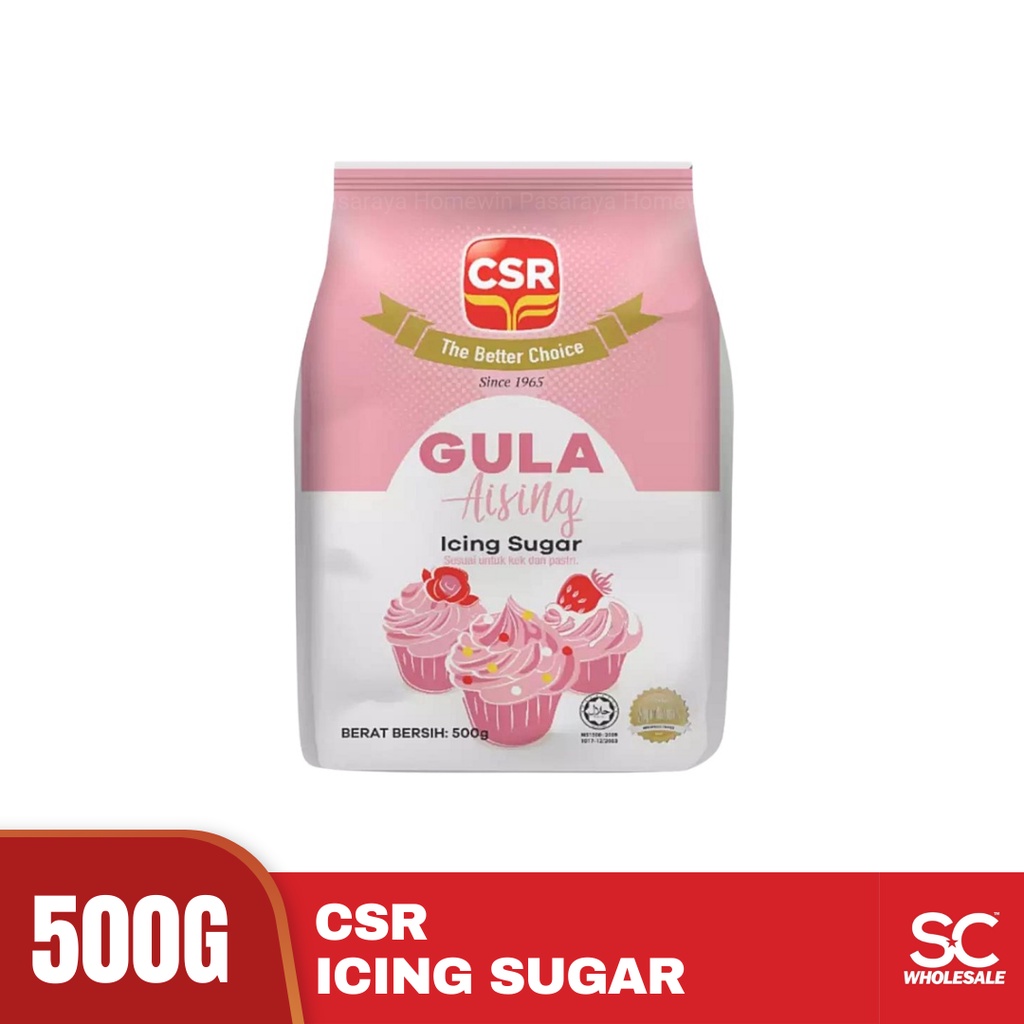 CSR Icing Sugar Gula Aising 500g | Shopee Philippines