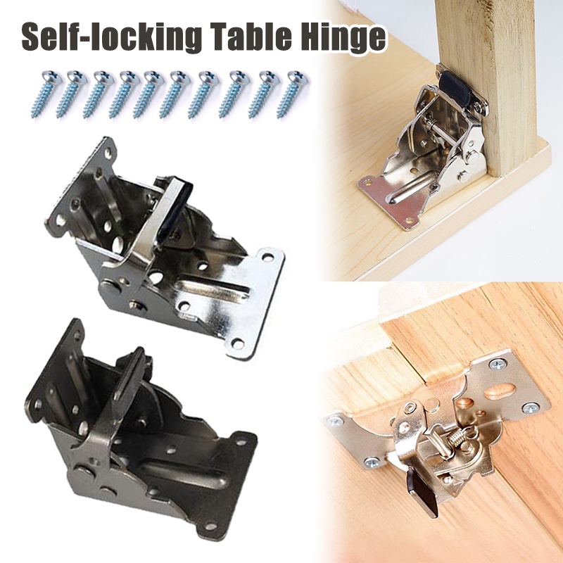 Table Hinges Foldable Self Lock Hinges Extension Support Bracket for ...