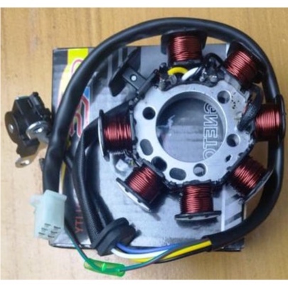 KAWASAKI barako 175 stator coil kawasaki bc175/ GRS BRAND | Shopee ...