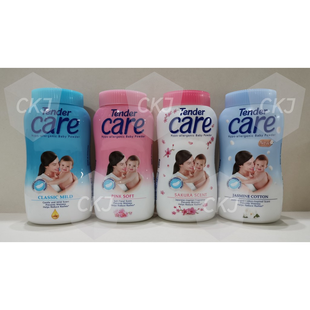 Tender Care Hypoallergenic Baby Powder 100g | Shopee Philippines