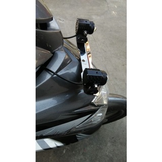 Mini Driving Light Stainless Bracket onLy Honda Dash Honda gilas Honda ...