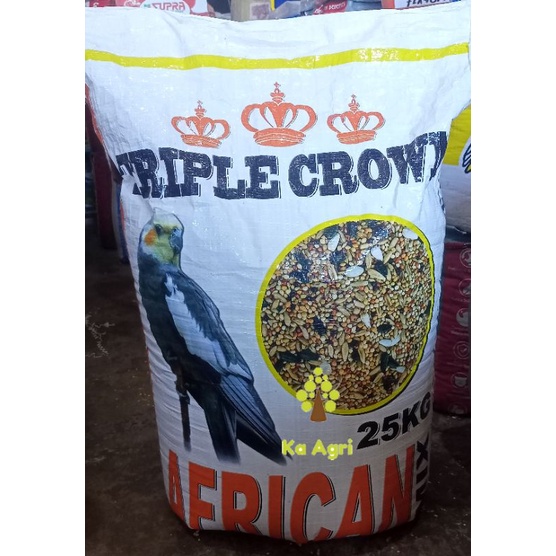 Banjap Triple Crown African Mix 25kgs. | Shopee Philippines