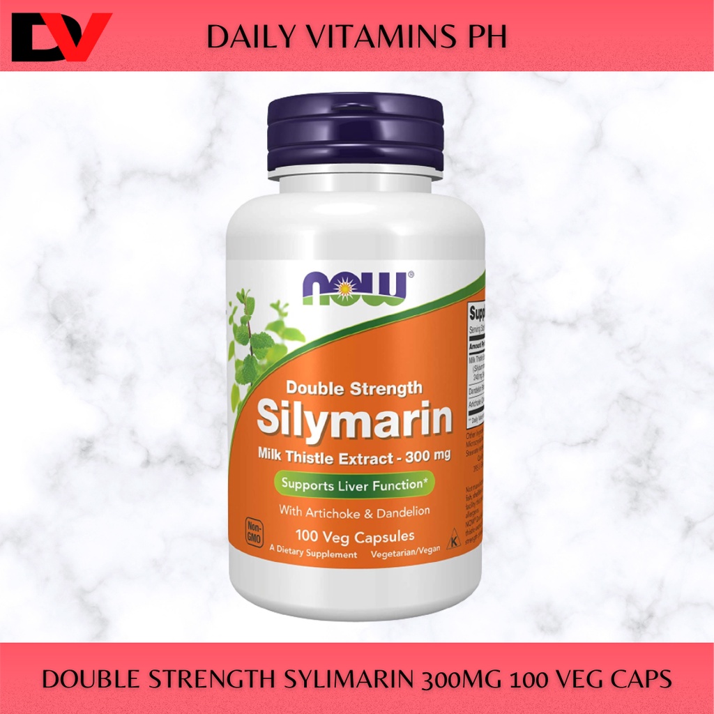 NOW Foods, Double Strength Silymarin 300 mg with Artichoke and ...