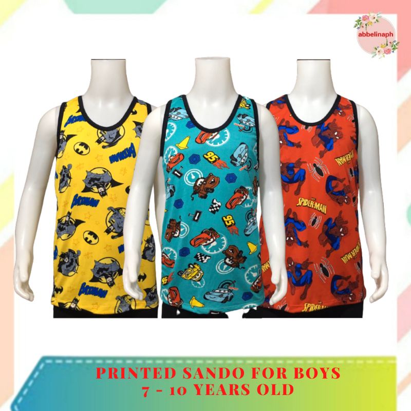 Sando for Boys-7~10 YO-(Marc) | Shopee Philippines