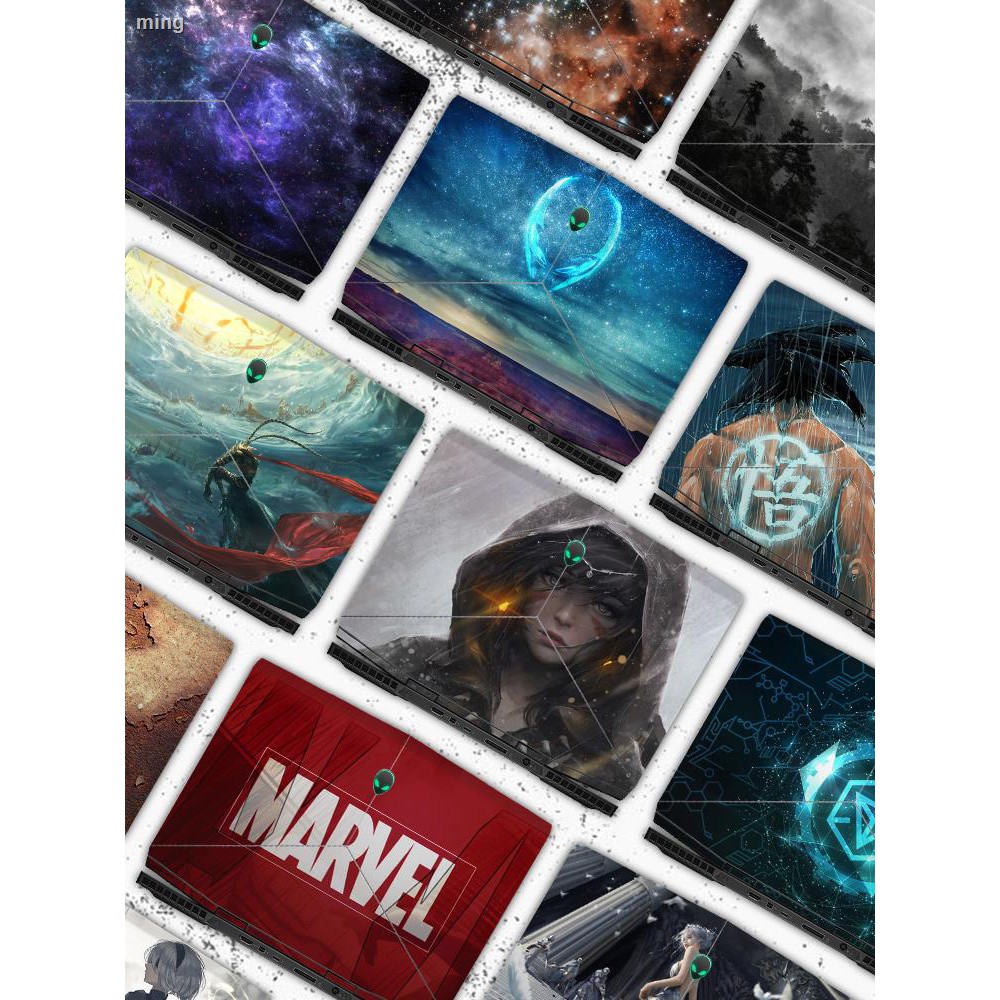 Alien laptop skins Alienware m17 Area51m 17.3 inch m15 - r1 stickers 15 ...