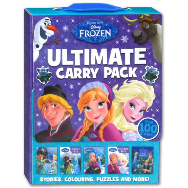 Disney Frozen Ultimate Carry Pack Sticker Activity and Story Book ...