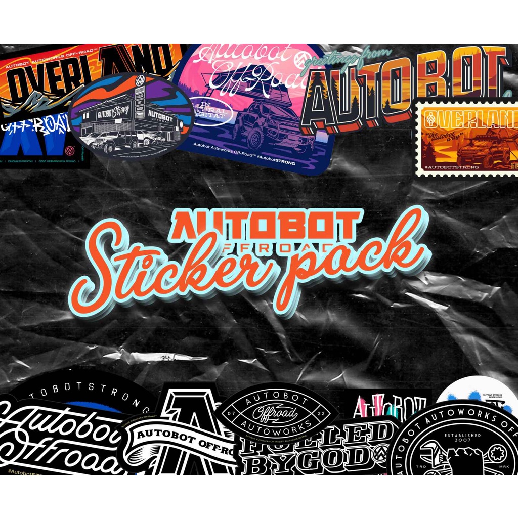 Autobot Offroad Sticker Pack 2022 Edition | Shopee Philippines