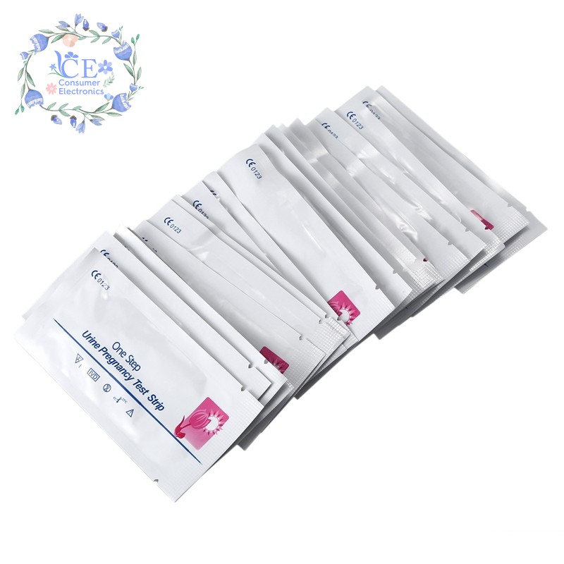 20Pcs Home Early Pregnancy Test Paper For Urine Test Ovulation Strips ...