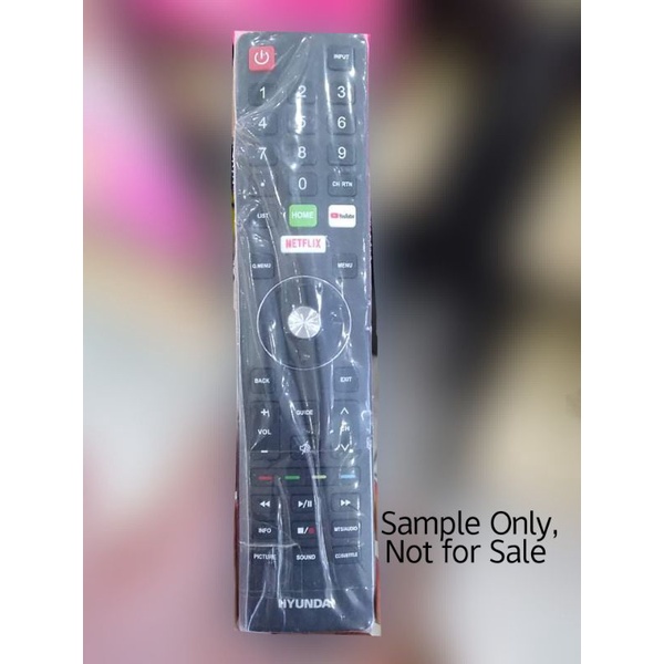 Hyundai Smart TV Remote, Replacement (Please Read the Description ...