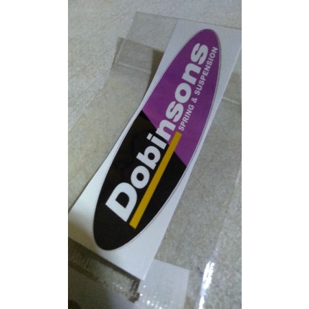 1 PIECE IN PRINT STICKER DECAL DOBINSONS DECAL STICKER PRINTED | Shopee ...