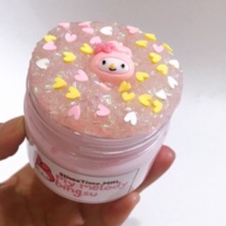 Sanrio My Melody Bingsu Crunchy DIY Scented Slime Toy for Kids Parties ...