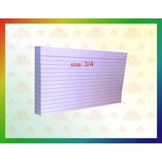 Index Card Sizes (1/2, 1/4, 1/8) | Shopee Philippines