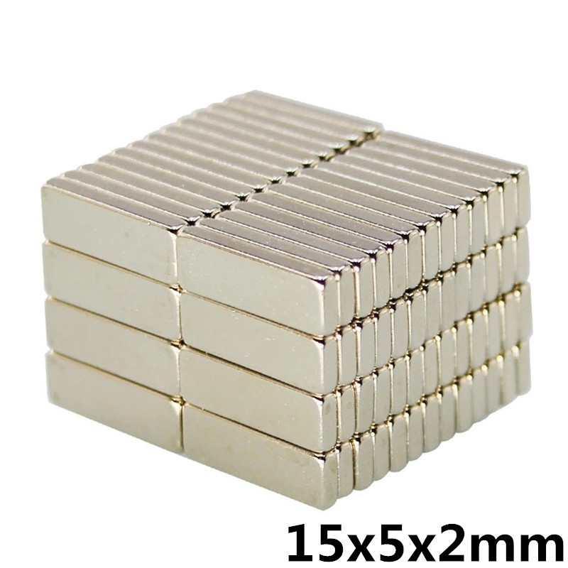 10pcs Magnets 15x5x2mm Square 15x5x2mm Magnet Neodymium 15x5x2mm Strong ...
