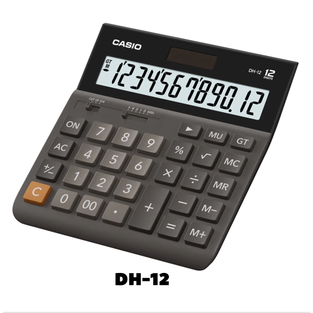 Casio Dh12 Desktop Calculator Wide Series 12 Digits | Shopee Philippines
