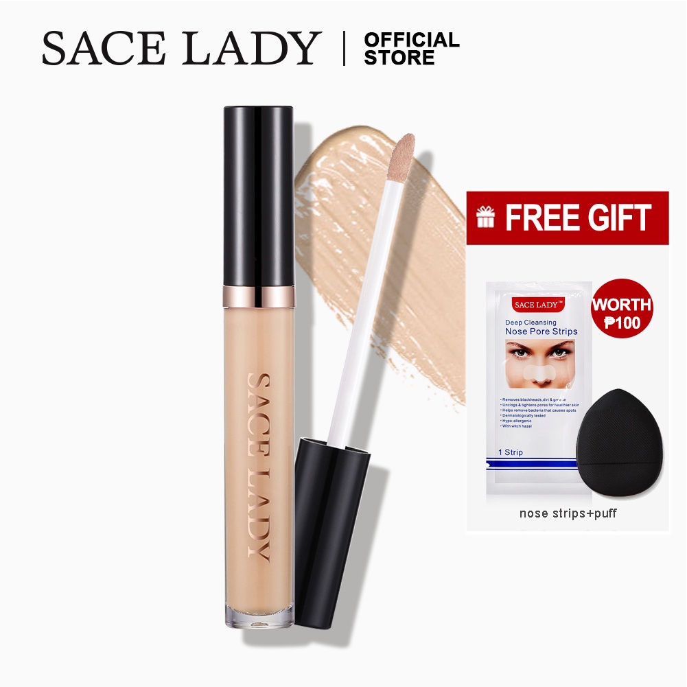 SACE LADY Waterproof Concealer Full Coverage Matte Smooth Conceal Dark ...