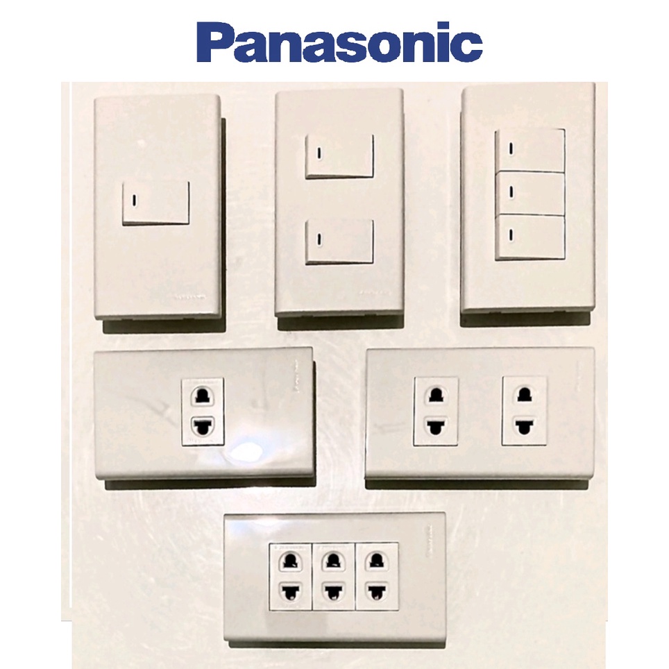 PANASONIC Switch & Convenience Power Outlet Devices Wide Series ...