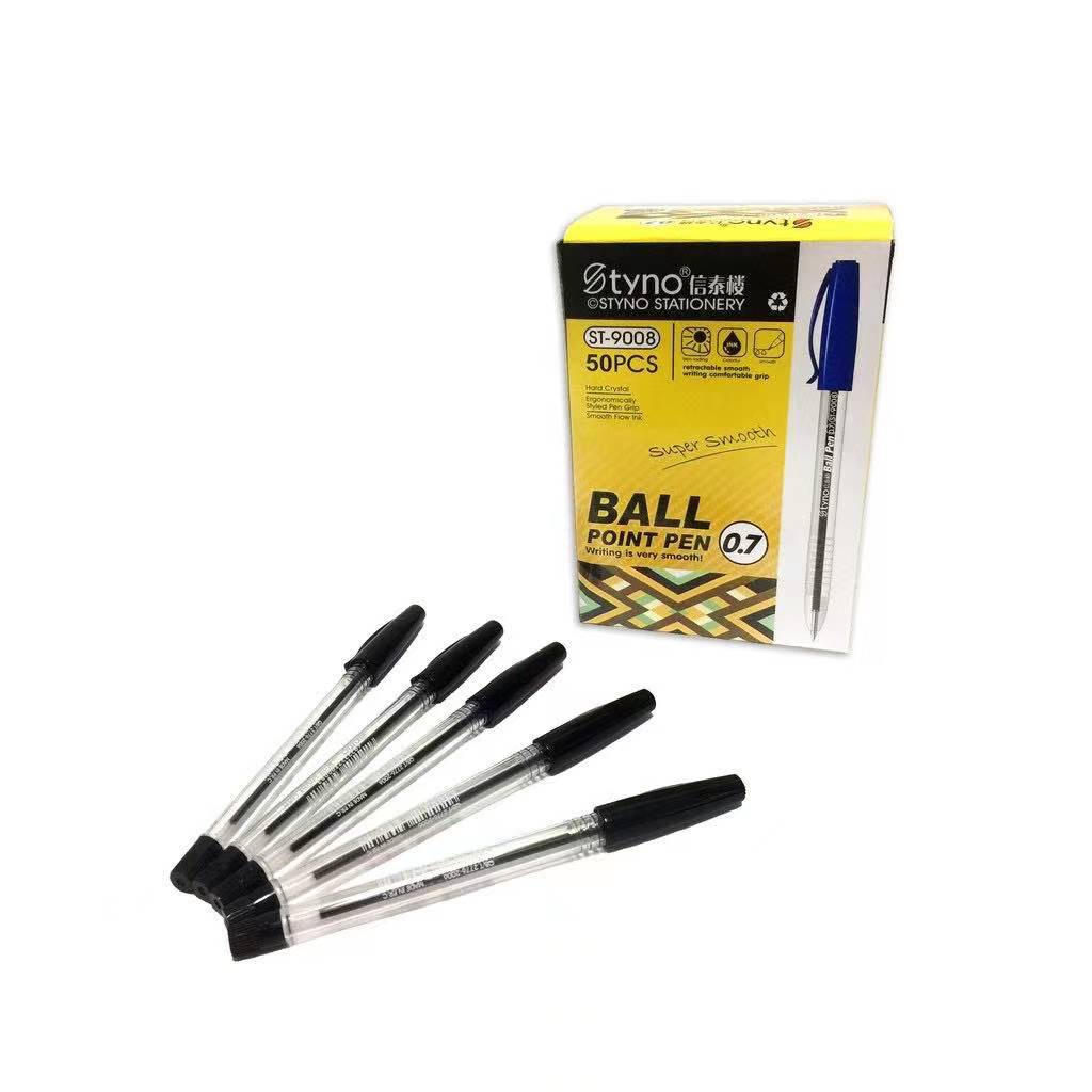 STYNO Ballpen ST-9008 0.7mm 50pcs | Shopee Philippines