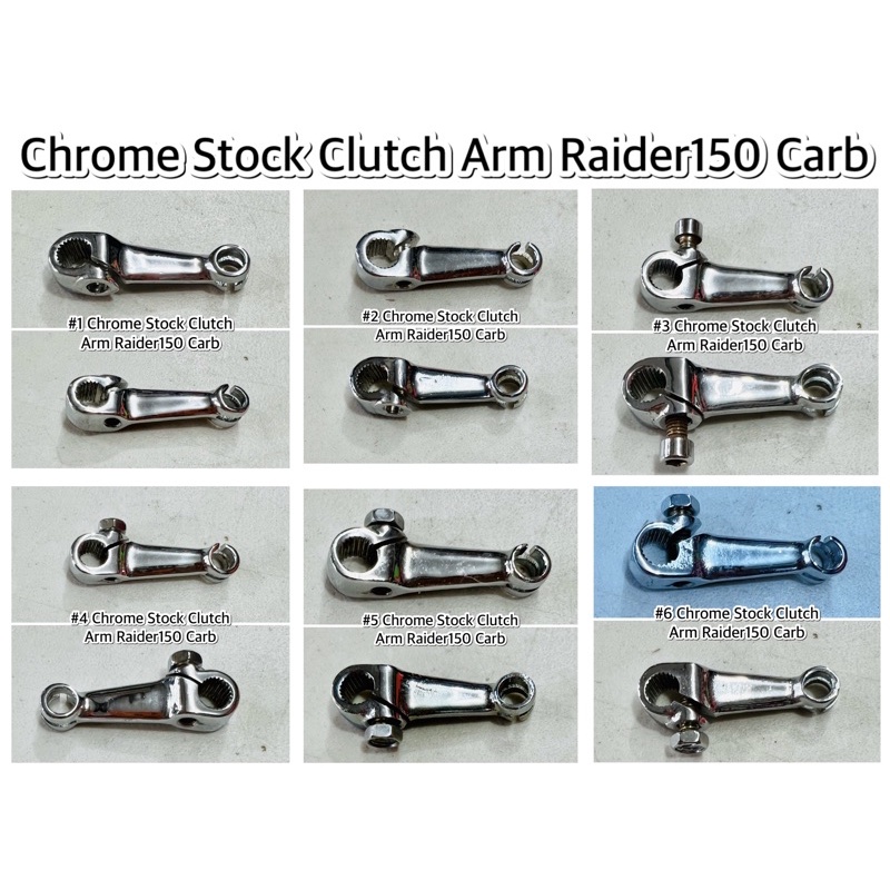 Chrome Stock Clutch Arm Raider150 Carb | Shopee Philippines