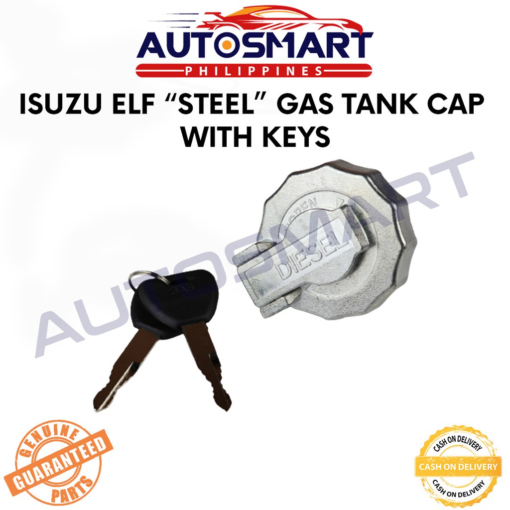 Isuzu Elf Steel Fuel/Gas Tank Cap with Keys | Shopee Philippines