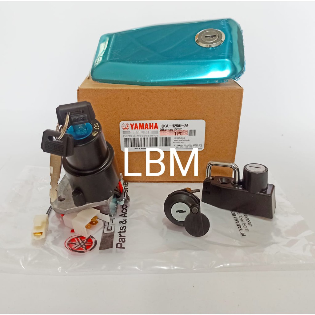 Ignition Key Set Yamaha Rx King New Plus Tank Lock Lock Helmet Lock ...