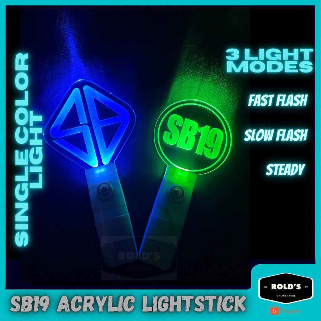 SB19 Acrylic Lightstick (Unofficial) | Shopee Philippines