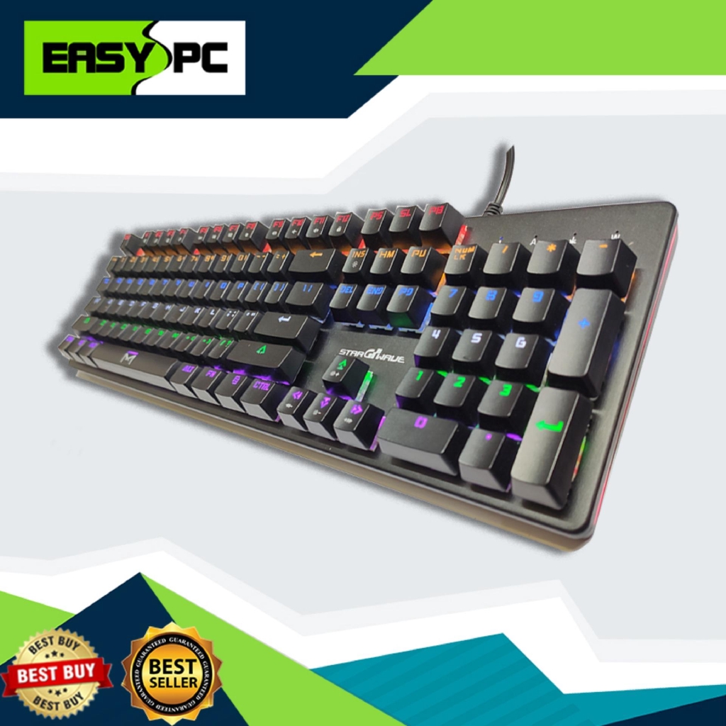 StarWave MK315 Mechanical Gaming Keyboard Outemu Blue Hotswappable ... StarWave MK315 Mechanical Gaming Keyboard Outemu Blue Hotswappable ...