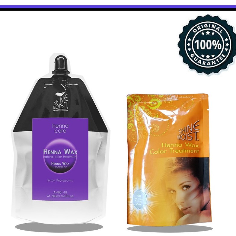 Shine Moist Henna Wax Cellophane 120ml or 500ml | Shopee Philippines