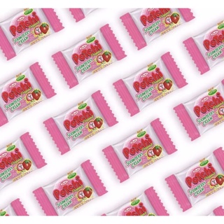 Columbia Potchi Strawberry Cream Candy | Shopee Philippines