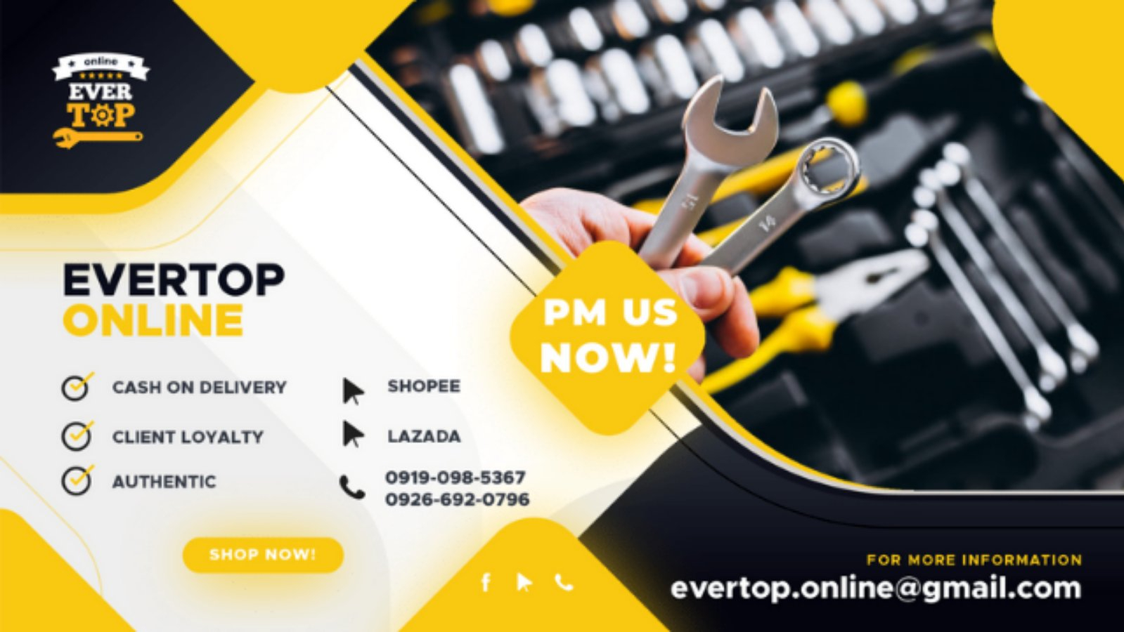 EverTop Online, Online Shop | Shopee Philippines