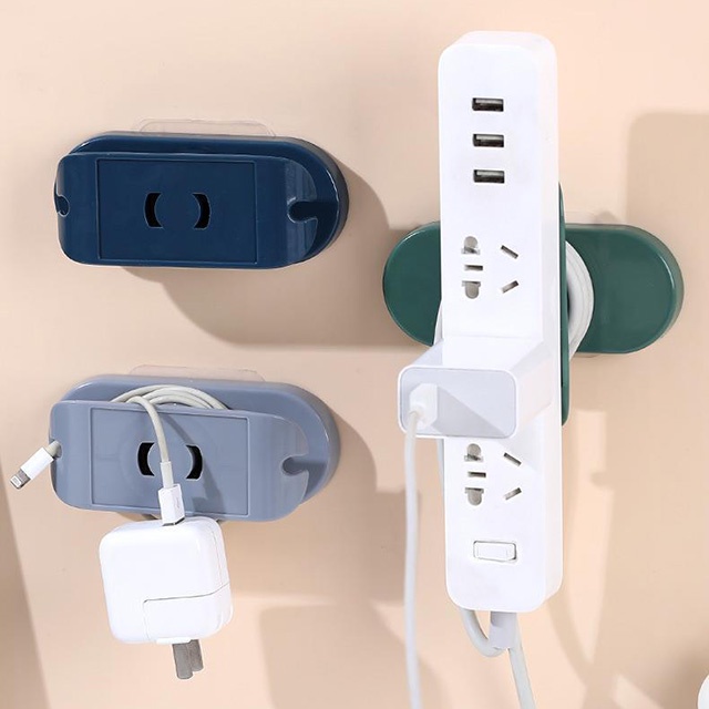 Upgraded Power Strip Socket Holder, Cable Organizer Socket Retainer ...