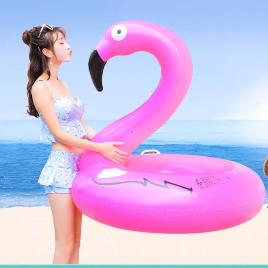 90cm&120cm FLAMINGO SWIM RING FLOATER FOR ADULT | Shopee Philippines
