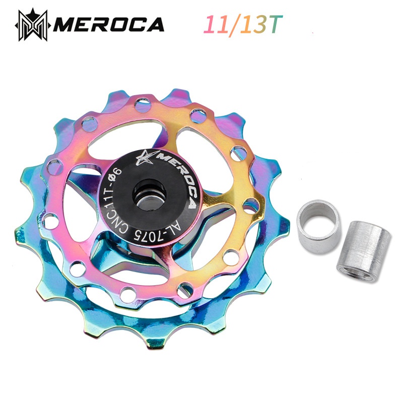 MEROCA MTB Bike 11T 13T Alloy Jockey Wheel Bicycle Rear Derailleur ...