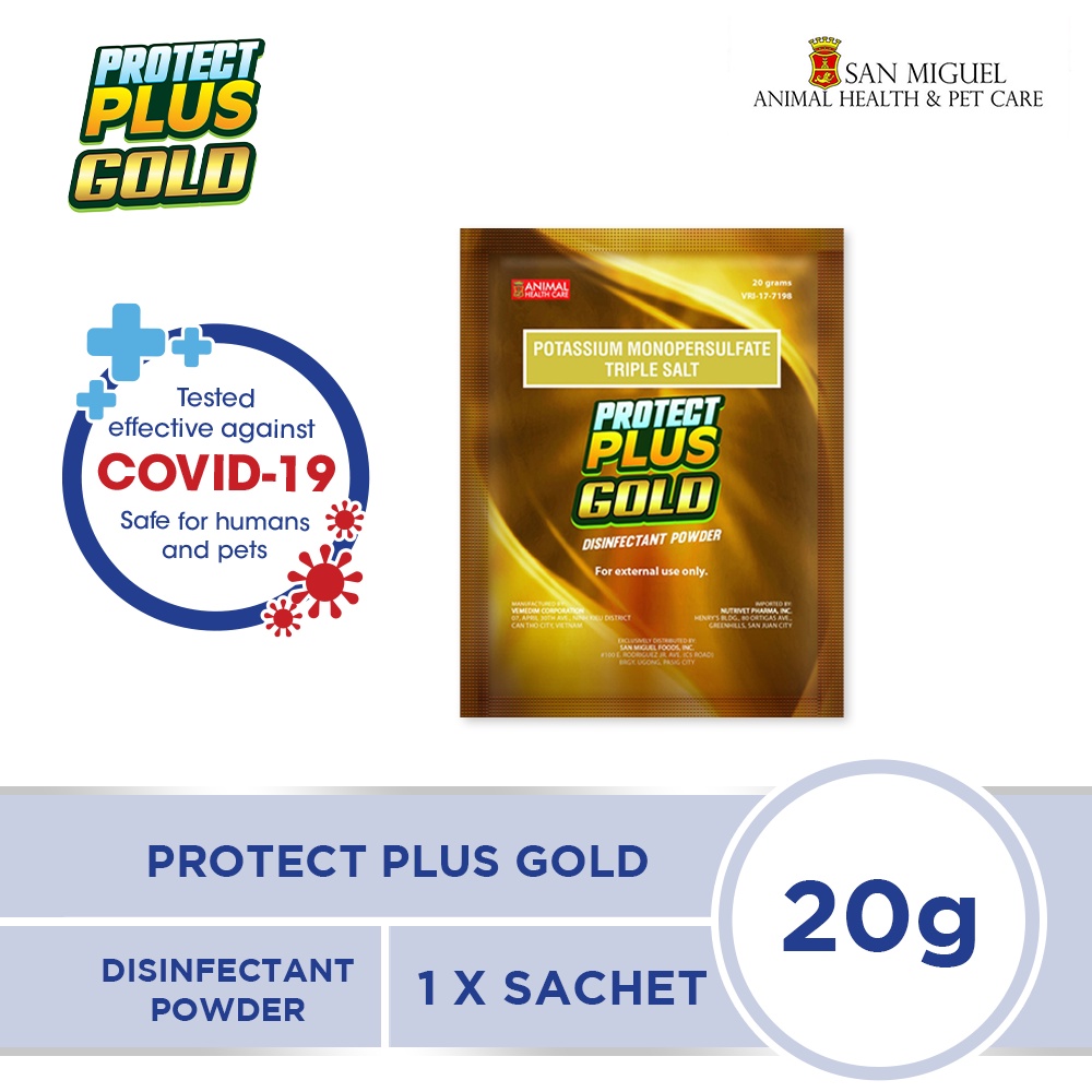 Protect Plus Gold Disinfectant (20g) | Shopee Philippines