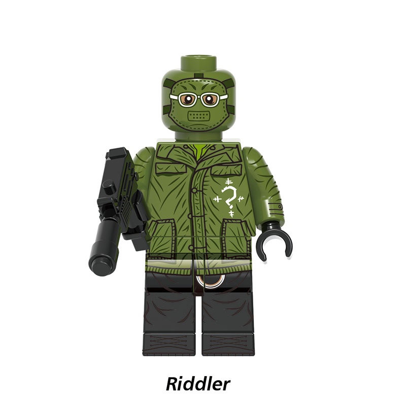 Riddler Edward Nygma Minifigures Supervillain Question Mark CaneThe ...