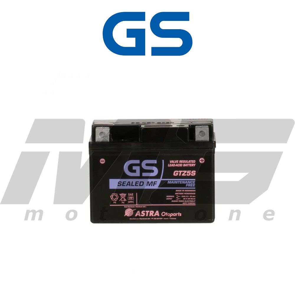 GS GTZ5S 4L Maintenance Free Battery | Shopee Philippines