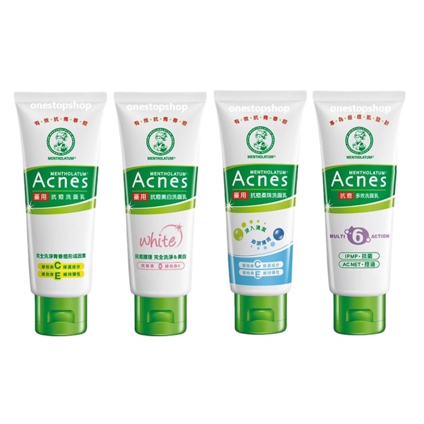 Mentholatum Acnes Anti-Acne Facial Cleanser 100g | Shopee Philippines