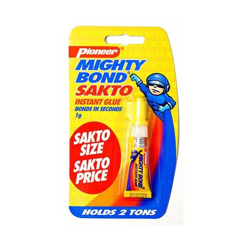 Pioneer Mighty Bond Super Glue Instant Adhesive 1g Tube (SOLD PER 20 ...