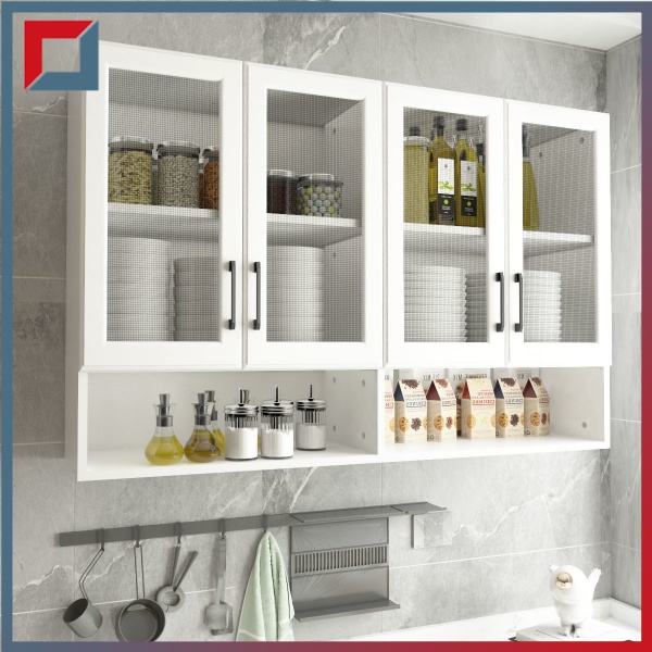 Kitchen chain cabinet wall cabinet living room storage cabinet Yangtou ...