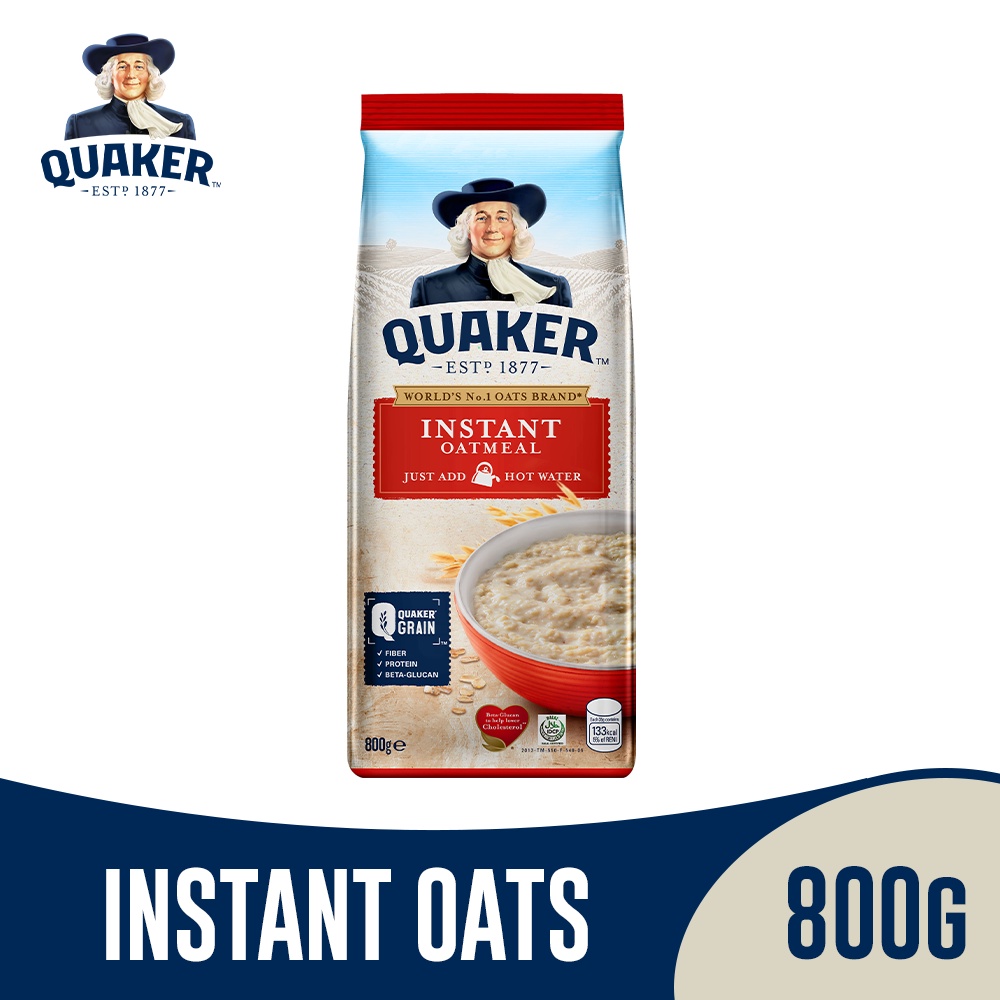 Quaker Instant Oatmeal 800g | Shopee Philippines