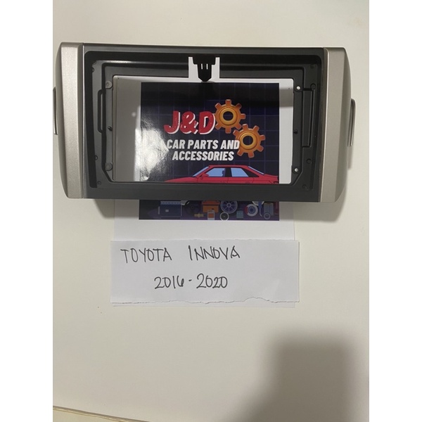 TOYOTA INNOVA 2016 2017 2018 2019 2020 HEAD UNIT/ STEREO Frame PANEL 9 ...