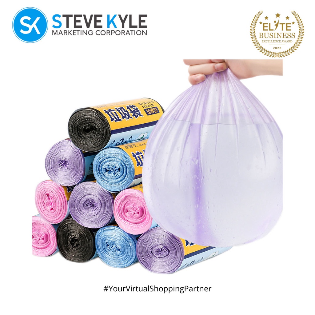 Rolls Small Plastic Garbage Bag Convenient Environmental Waste Plastic ...