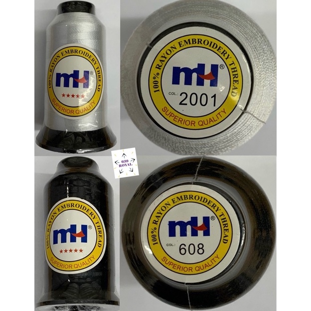 MH Embroidery Thread (sold per cone) | Shopee Philippines