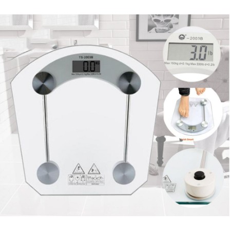 Digital Square LCD Electronic Weighing Scale | Shopee Philippines
