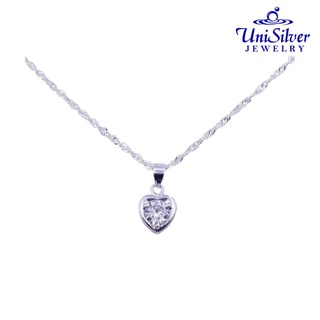 Unisilver 925 Sterling Silver Necklace for Women(NPS164-101018 ...
