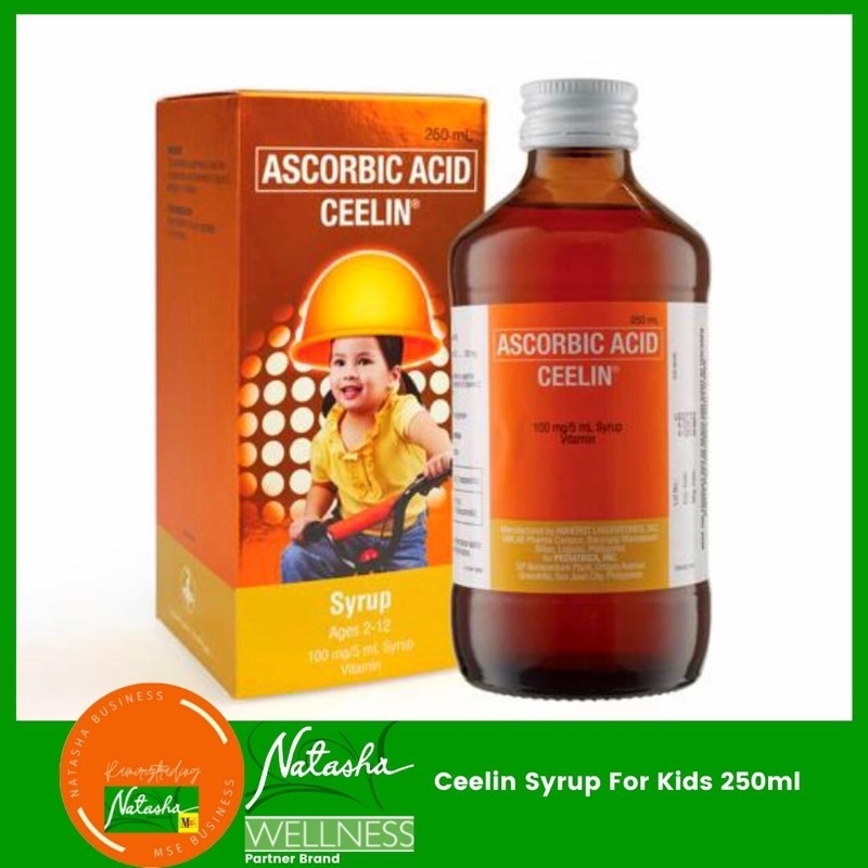 NATASHA WELLNESS CEELIN SYRUP 250ML | CEELIN SYRUP 120ML | Shopee ...