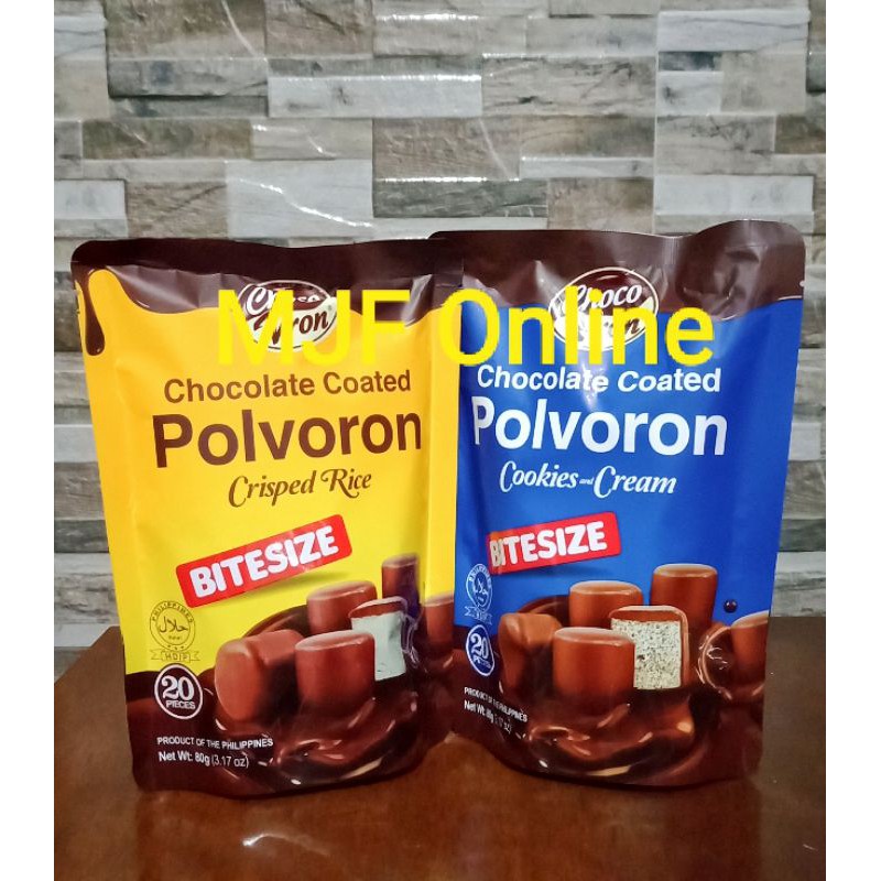 Choco Vron Polvoron. 80g. | Shopee Philippines