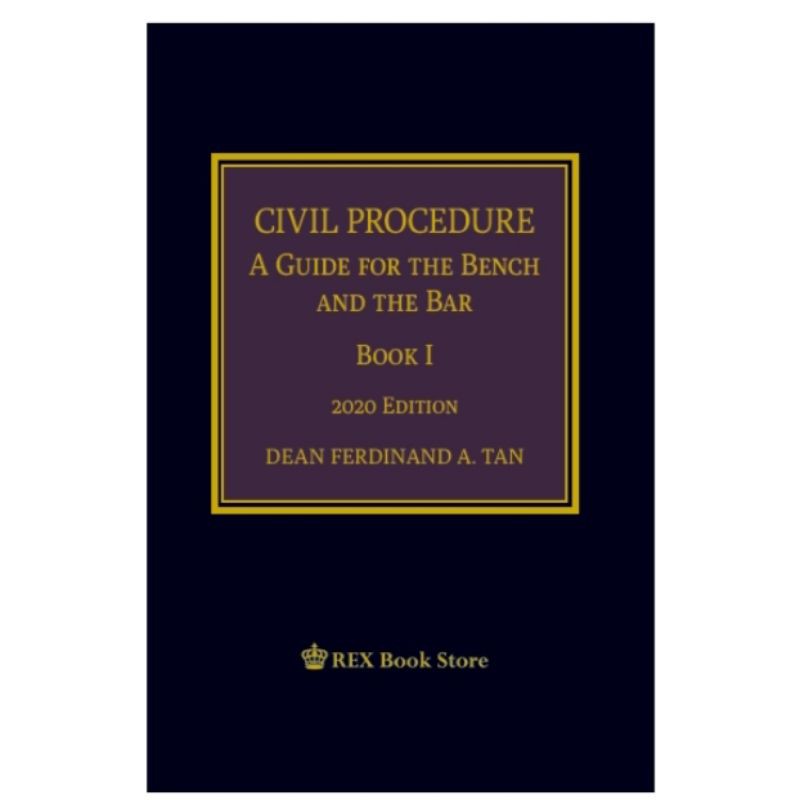 TAN-CIVIL PROCEDURE BOOK 1 2020 | Shopee Philippines