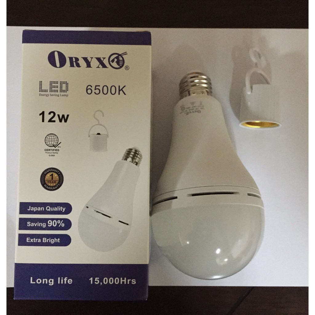 ORYX led bulb 7w 12w(no emergency) | Shopee Philippines