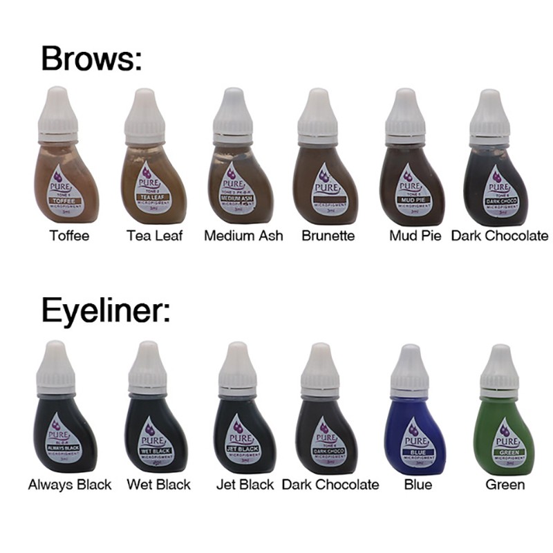 USA Biotouch Pigment Get Pure Confidence Pure Micropigment Permanent ...